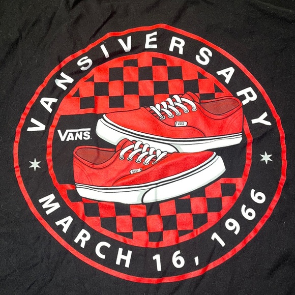 Vans | Shirts | Vans Anniversary Shirt Employee Exclusive Off The Wall ...